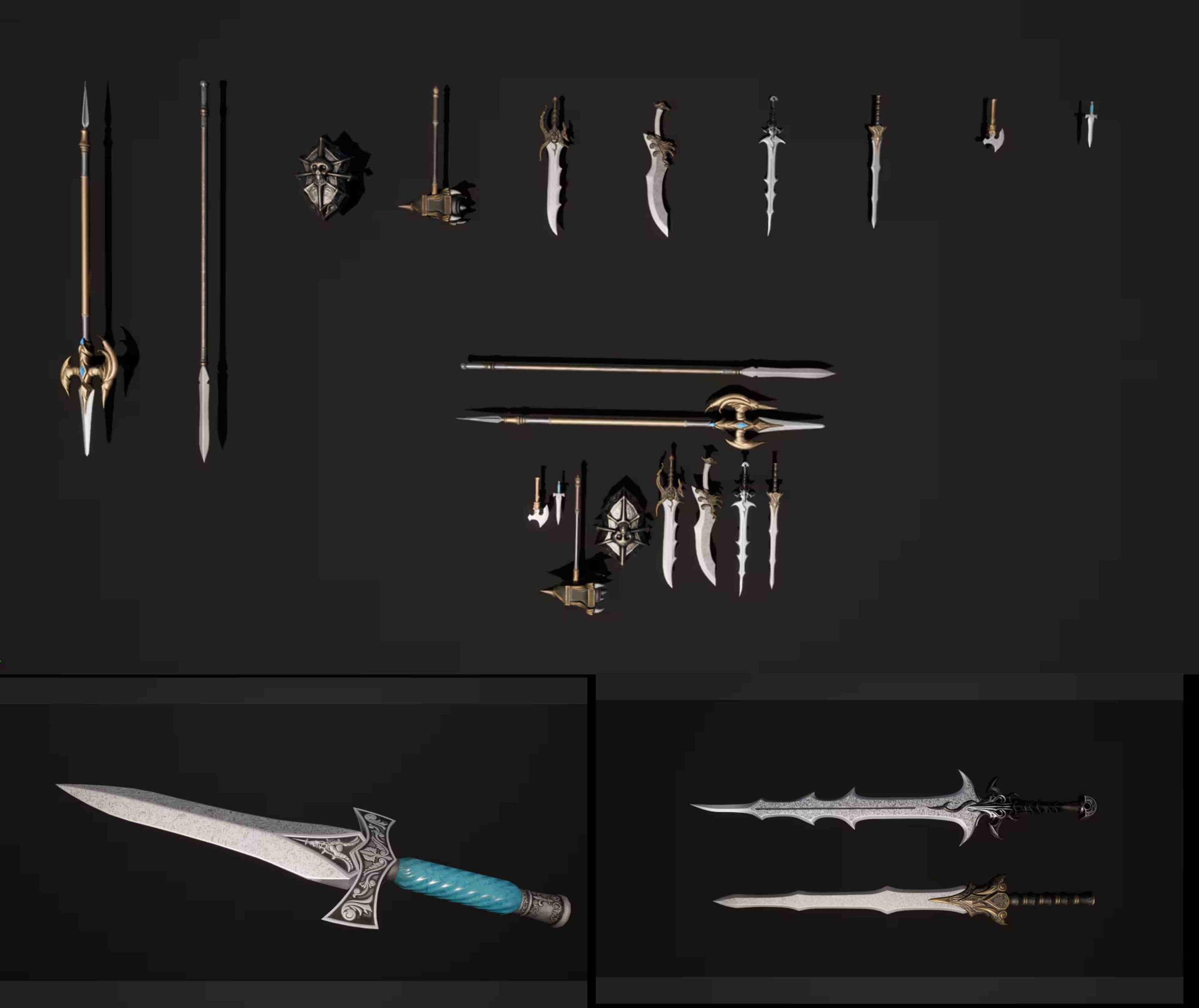 古风冷兵器 - Ancient Chinese Cold Weapons - CG Trove